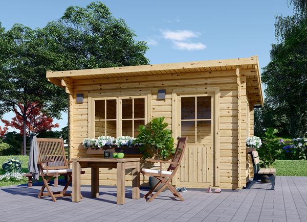 Log Cabins for Sale UK: Wooden Garden Log Cabin Kits