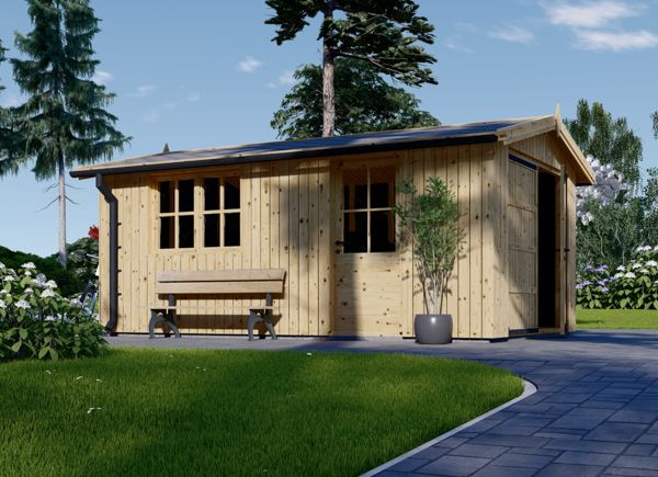 Single Wooden Garages For Your Car or Garden Storage