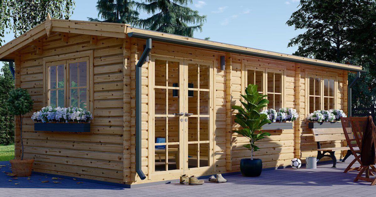 Multi-room Log Cabins For Your Garden Endeavours