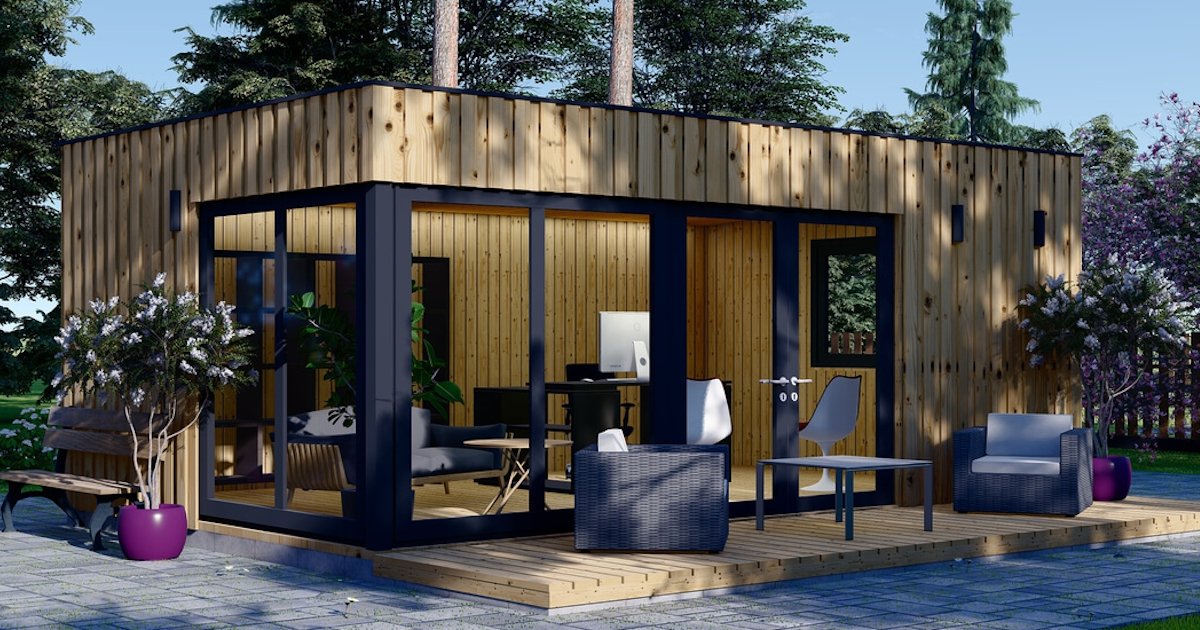 6m x 4m Garden Rooms at Quick-garden.co.uk