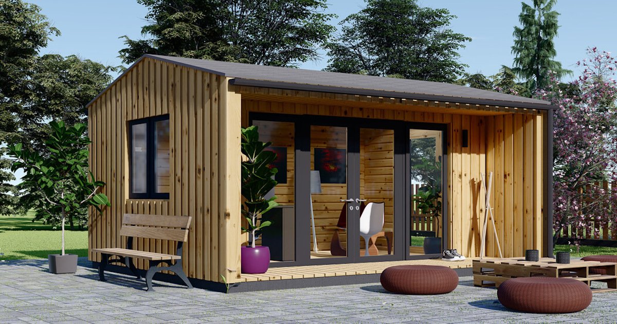 Log Cabin Offices: Get A Cabin Style Office For Your Garden