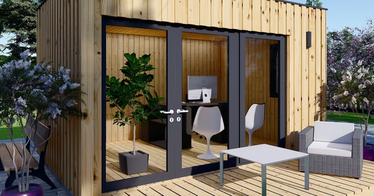 Insulated Garden Offices For Using All-year Round