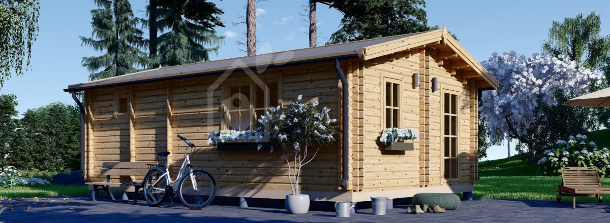 1 Bedroom Residential Log Cabins - Stylish & Compact Living
