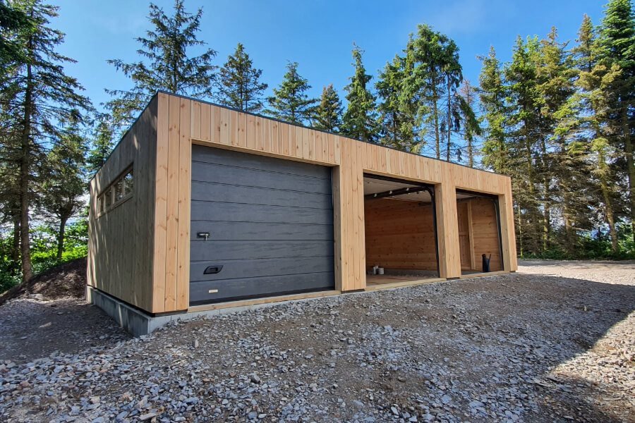 How To Build a Wooden Garage – DIY Wooden Garage Kit [Step-By-Step ...