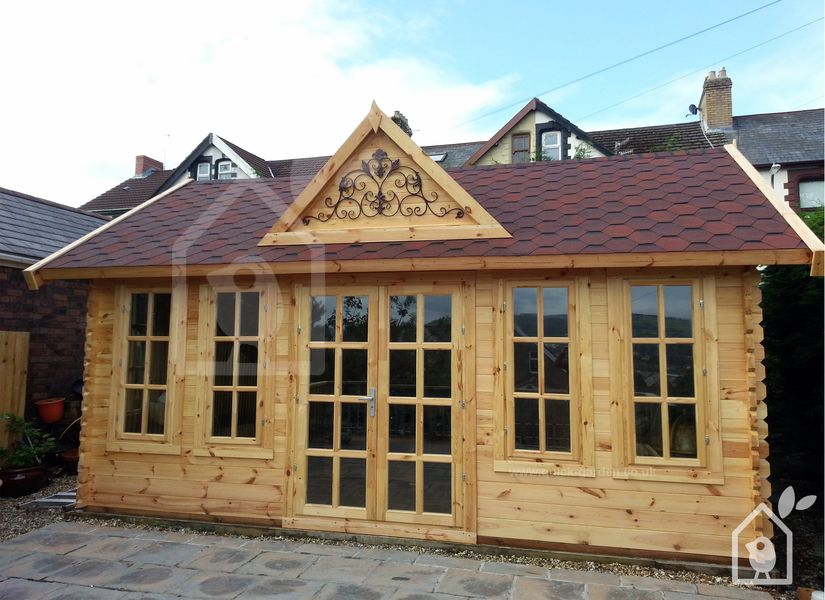 Garden Room CLOCKHOUSE (44 mm), 5.5x4 m (18'x13'), 22 m²