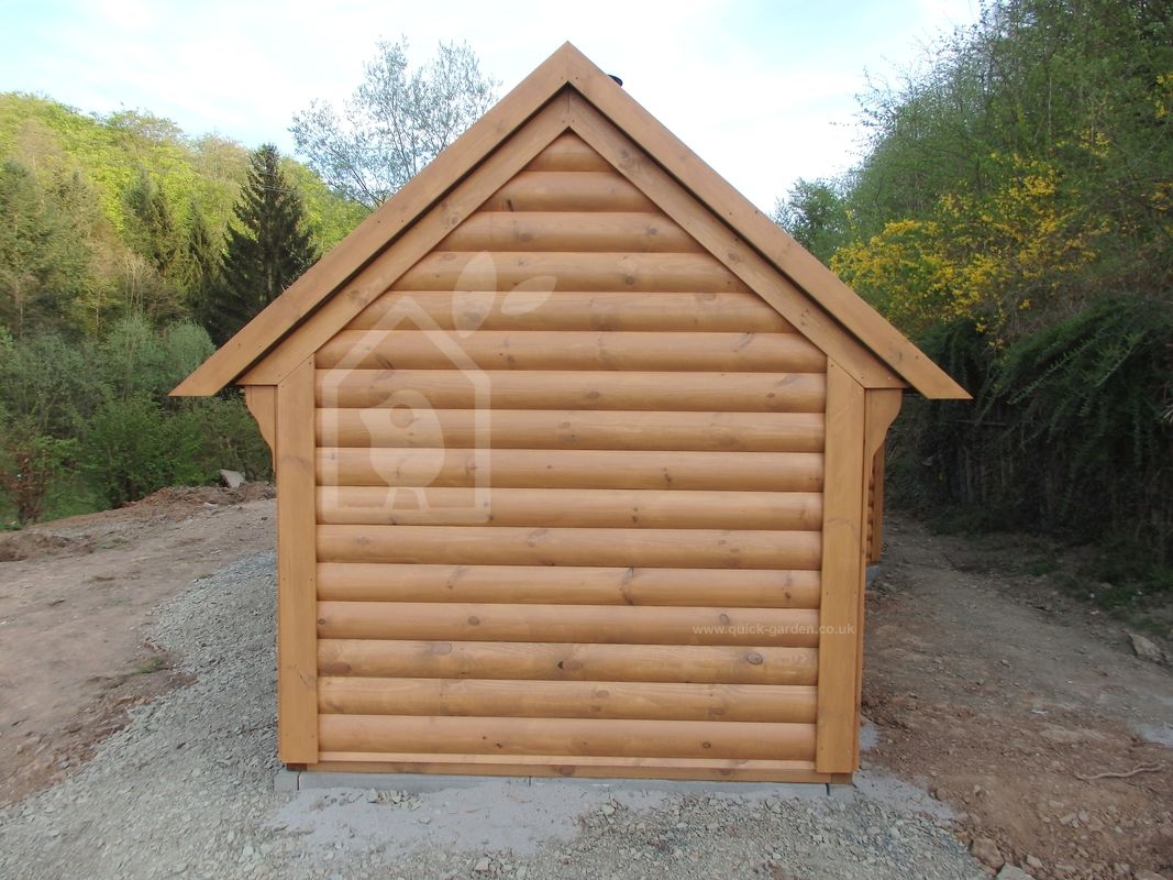 BBQ Hut KOTA 16 With Extension (44 mm), 4.5x6.4 m (15'x21'), 16.5 m²