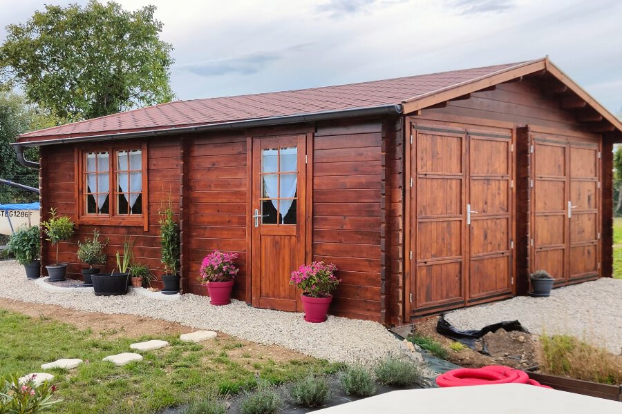 How To Build a Wooden Garage – DIY Wooden Garage Kit [Step-By-Step ...